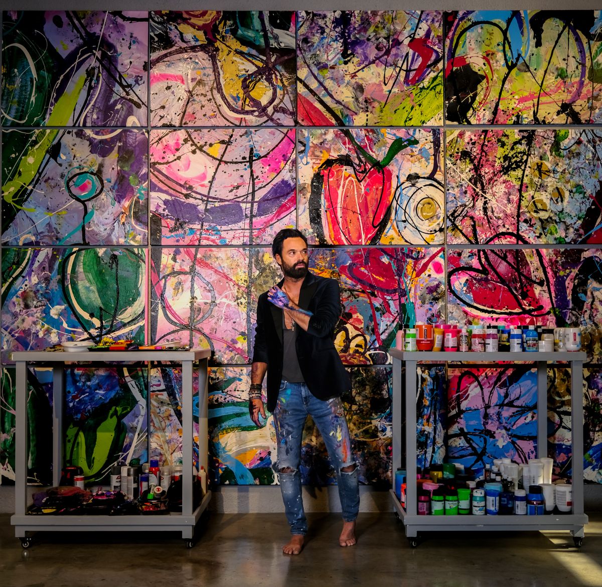 Acclaimed artist Sacha Jafri believes AI art "is very dangerous" to ...