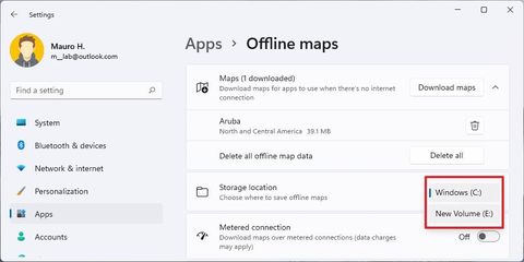 How to manage offline maps on Windows 11 | Windows Central