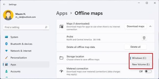 How to manage offline maps on Windows 11 | Windows Central