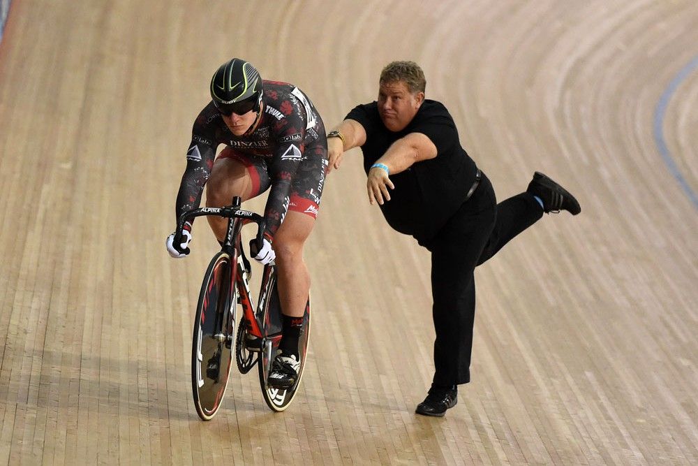 Perfectly-timed Revolution sprint photo goes viral | Cycling Weekly