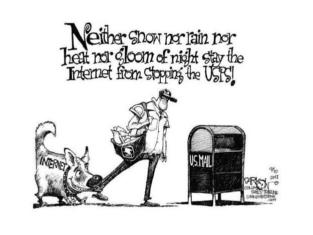 The internet's USPS-killing creed | The Week