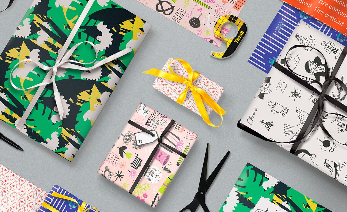 Artist-designed wrapping paper for gifts | Wallpaper*