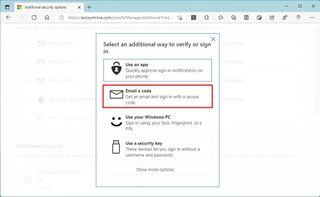 How to set up two-factor authentication (2FA) on a Microsoft account ...