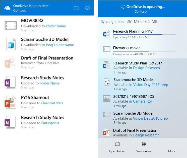 OneDrive desktop client getting 'battery saver' improvements and more ...