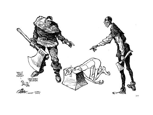 Choosing sides of the chopping block | The Week