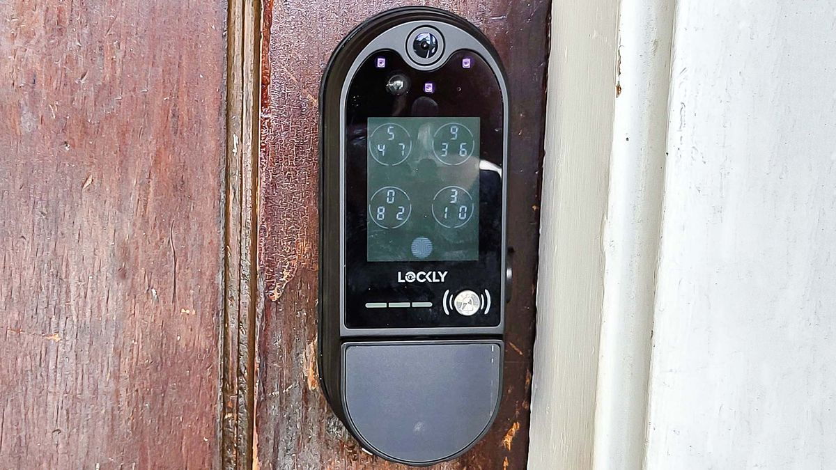 Lockly Vision Elite Smart Lock review: Smart lock, doorbell and security camera in one | Tom's Guide