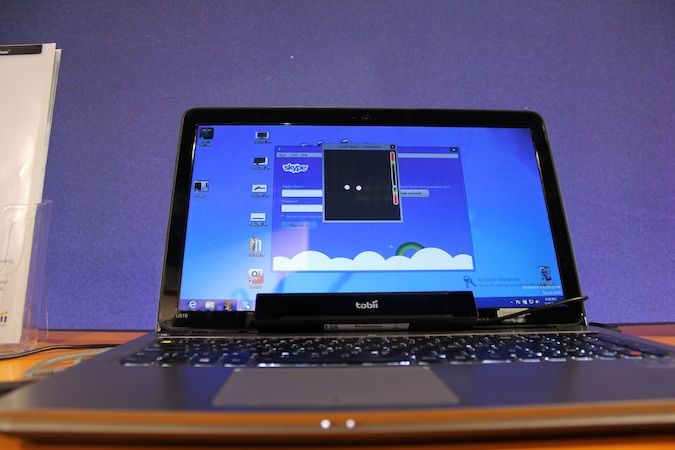 Mind-Blowing Tobii Rex Controls Laptop with Your Eyes | Laptop Mag