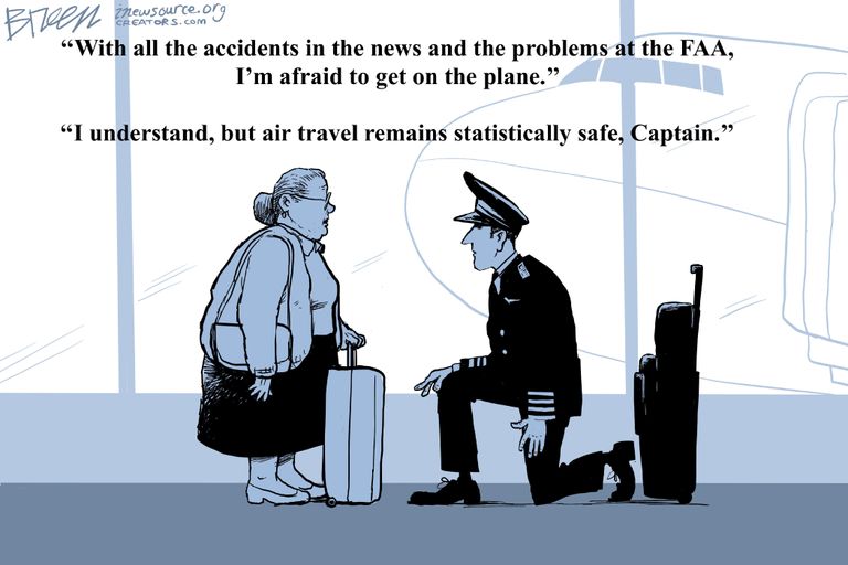 5 dangerously funny cartoons about air travel | The Week