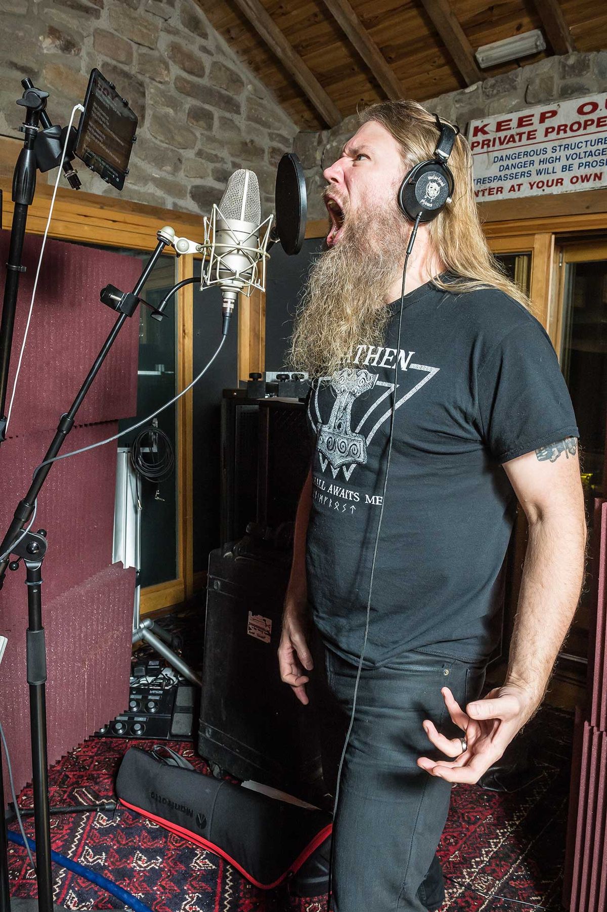 What happens in the studio with Amon Amarth? | Louder