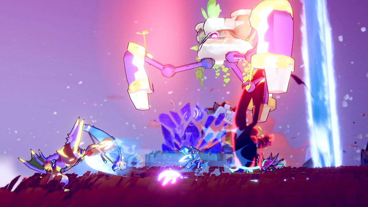 Dead Cells developer shows off upcoming roguelite Windblown and its stylish, fast-paced 3 player ...