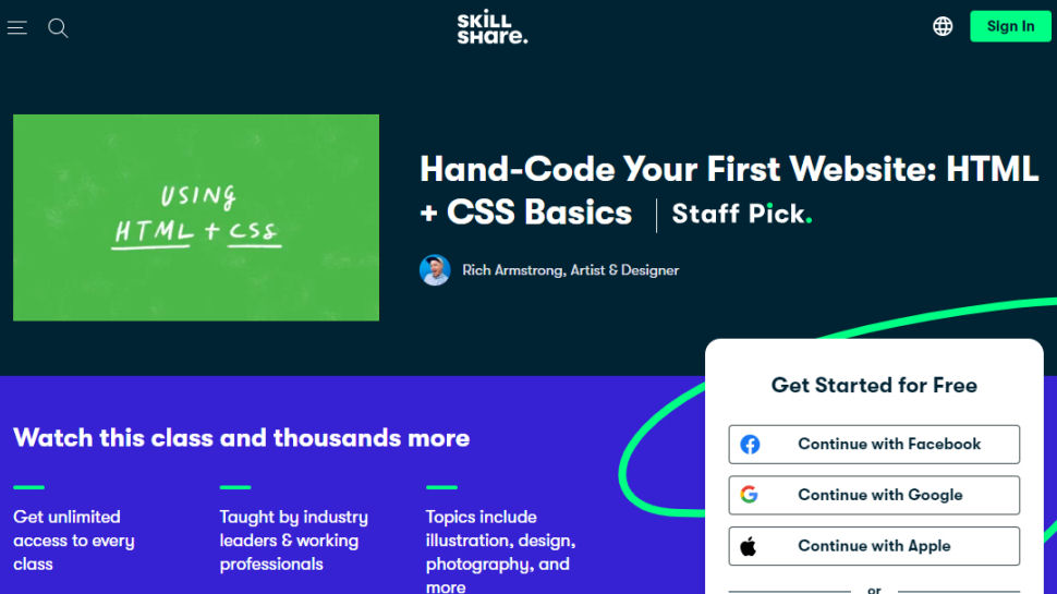 Best HTML online course of 2024 | TechRadar
