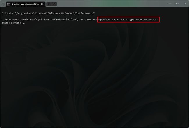 How to manage Microsoft Defender Antivirus from Command Prompt on ...