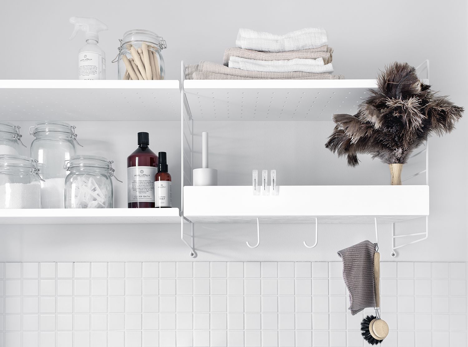 Utility room shelving for a beautifully organized space | Livingetc