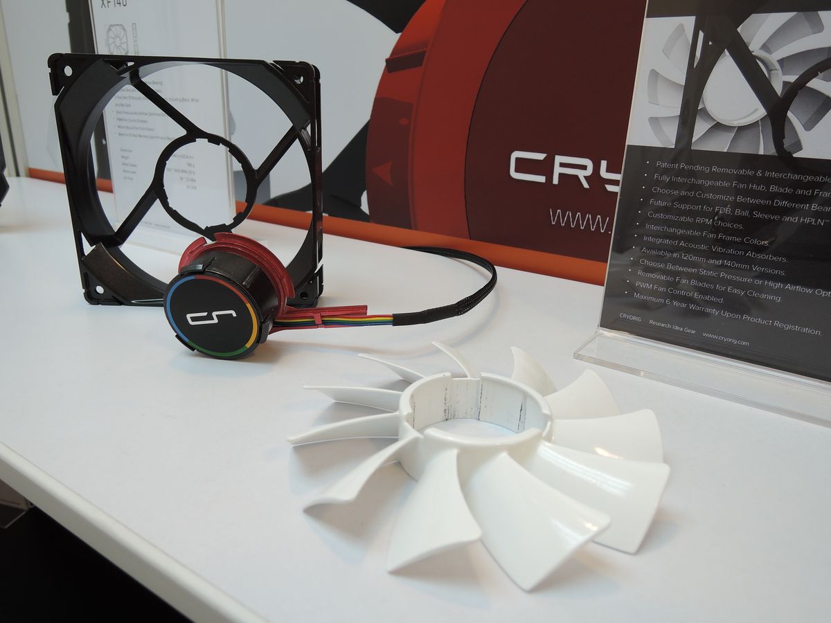 Cryorig Reveals Customizable Fans, New Colors | Tom's Hardware