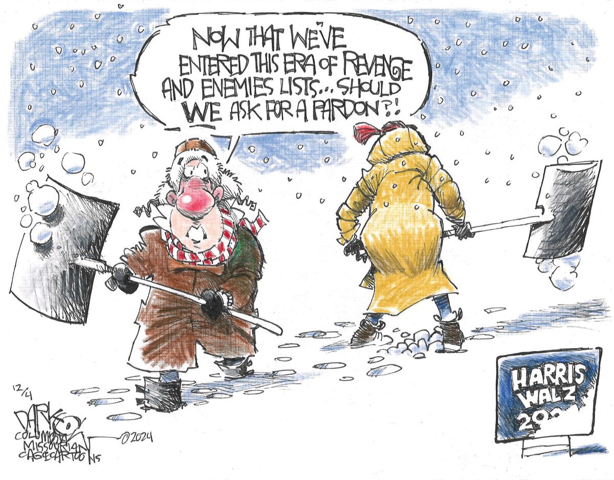Today's political cartoons - December 8, 2024 | The Week