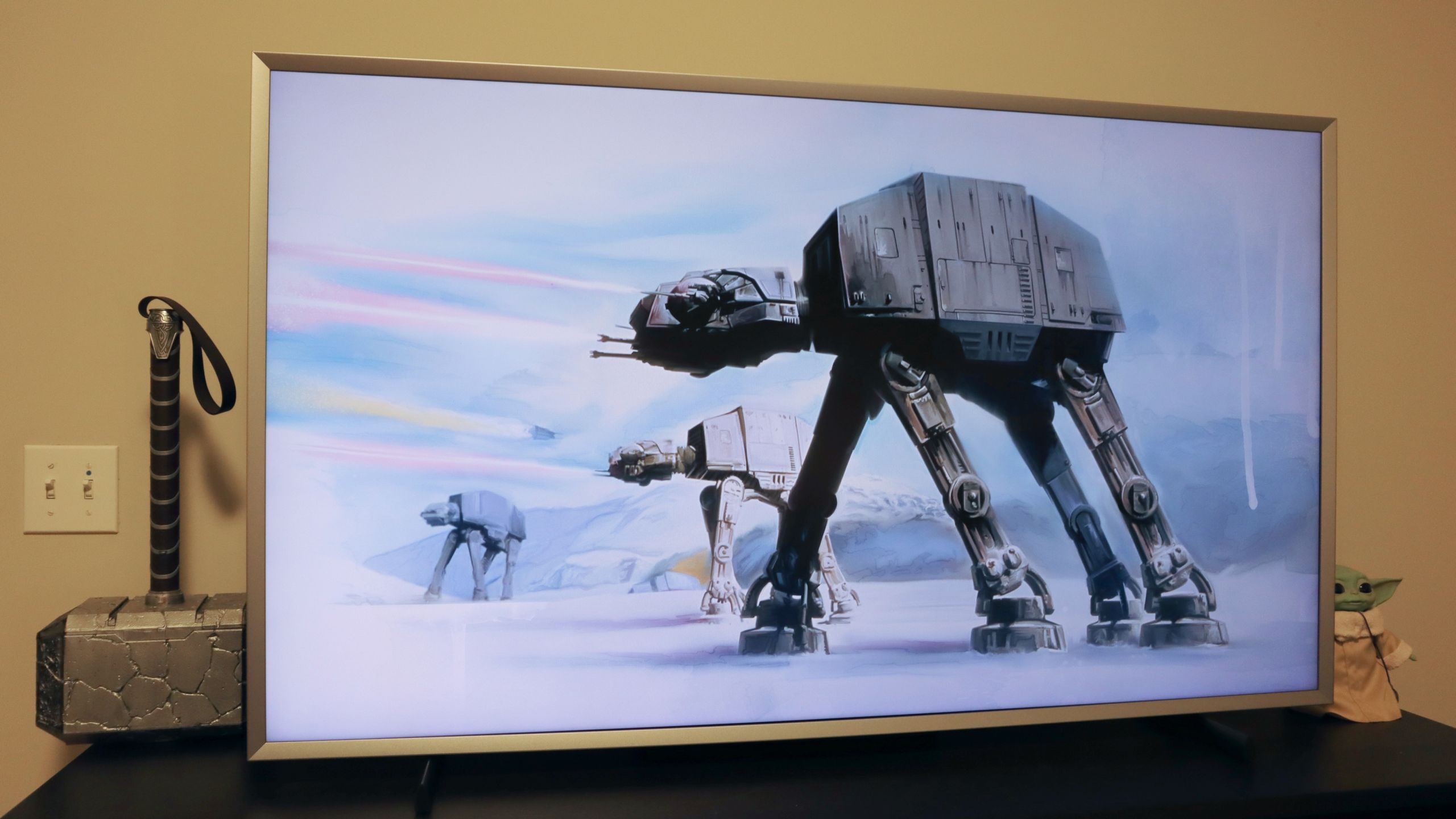 Samsung's QLED, Neo QLED, and Frame TVs get a Star Wars makeover thanks ...