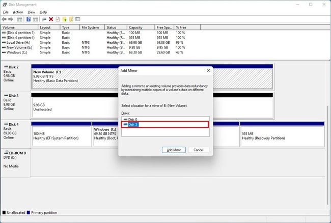 How to create mirror volume on Windows 11 | Windows Central