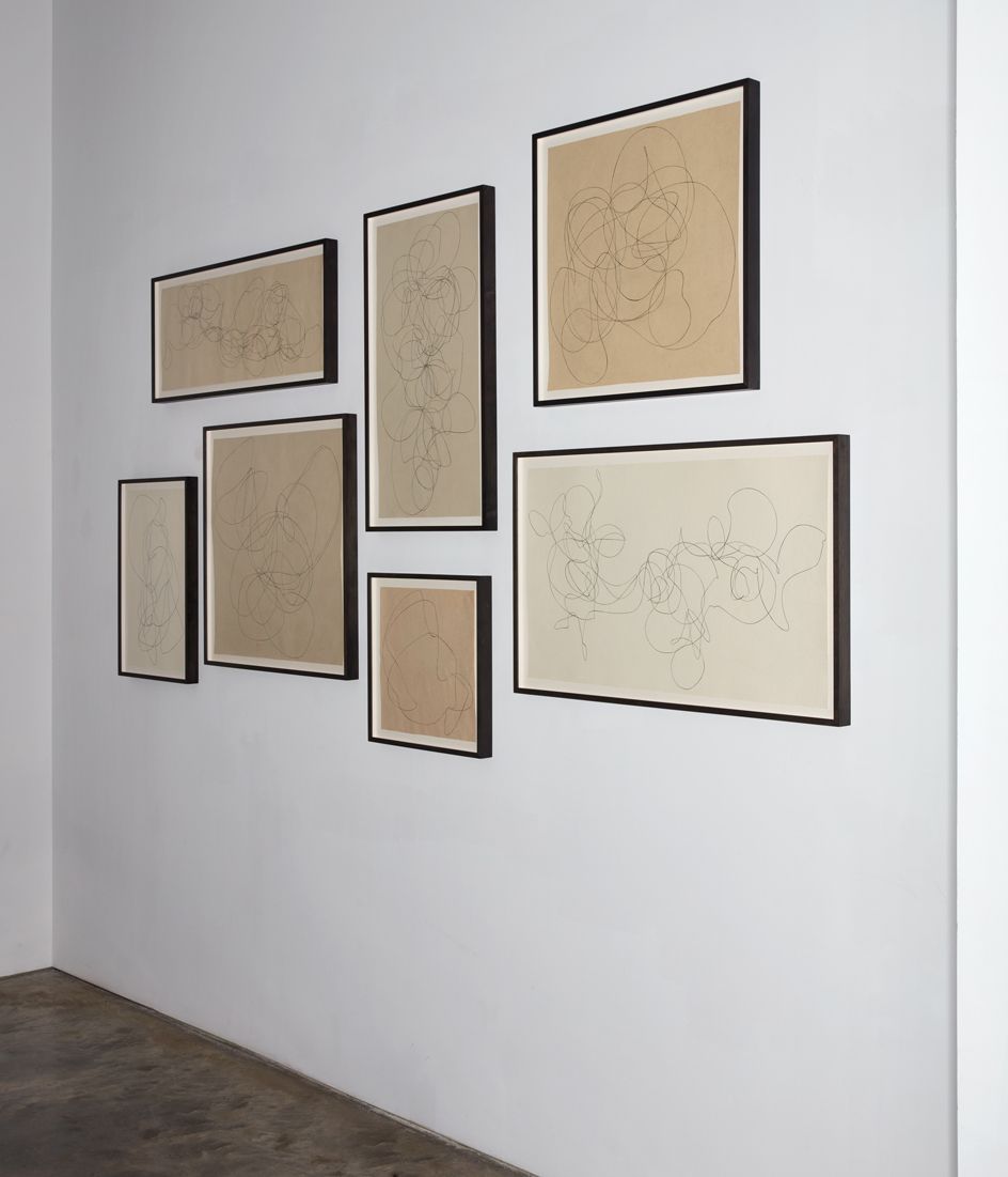 Artist Elliott Puckette crosses the line at Kasmin New York | Wallpaper