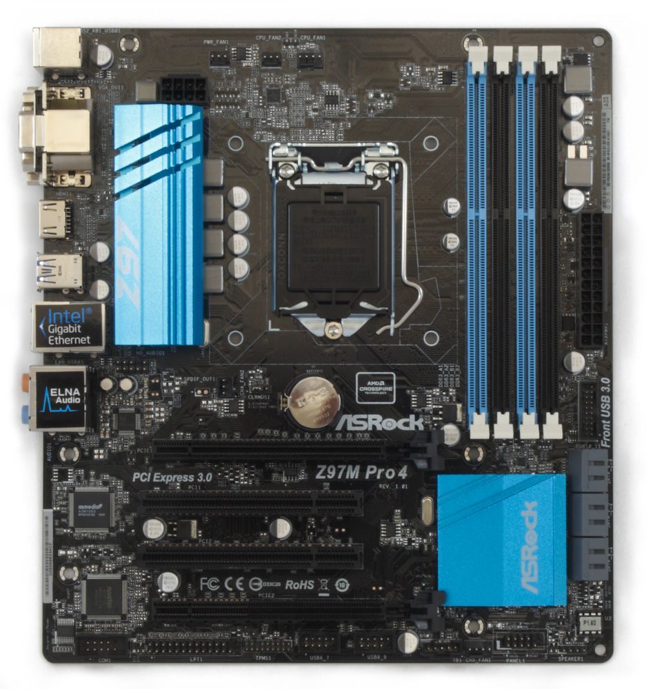 Z97M Pro4 Overview - ASRock Z97M Pro4 Motherboard Review - Tom's ...