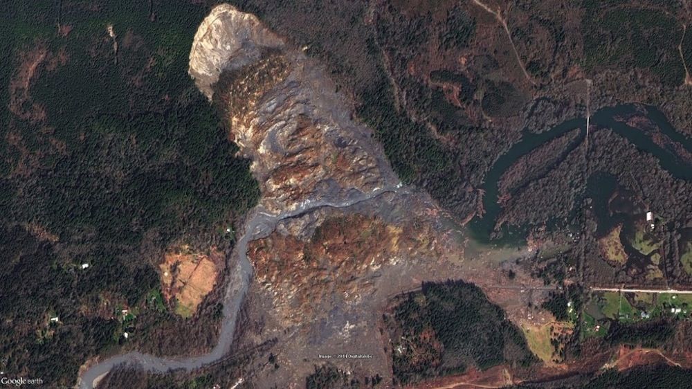 Photos: Washington State Landslide's Path of Destruction | Live Science