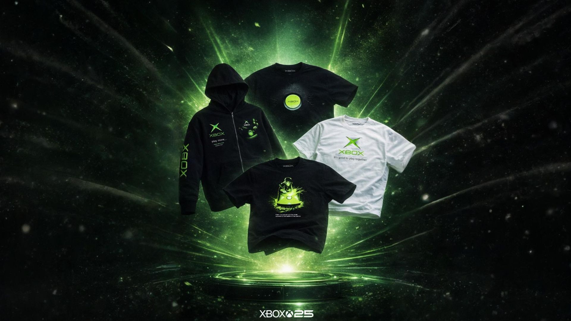Xbox drops a bunch of 25th Anniversary merch and signals a major vibe ...