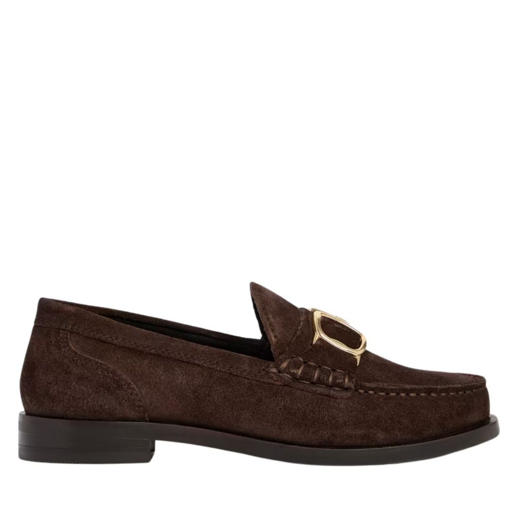 How To Shop M&S' Viral Brown Suede Loafers | Marie Claire UK