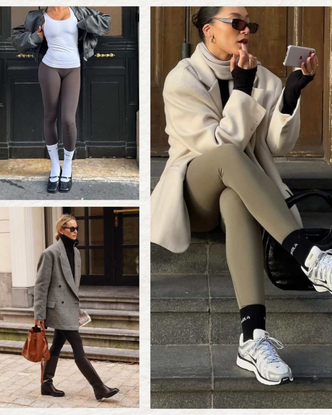 7 Elegant Legging Colour Trends That Are Just as Chic as Black | Who ...