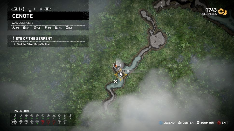 The Hidden City relics, map and backpack locations - Complete Shadow of ...