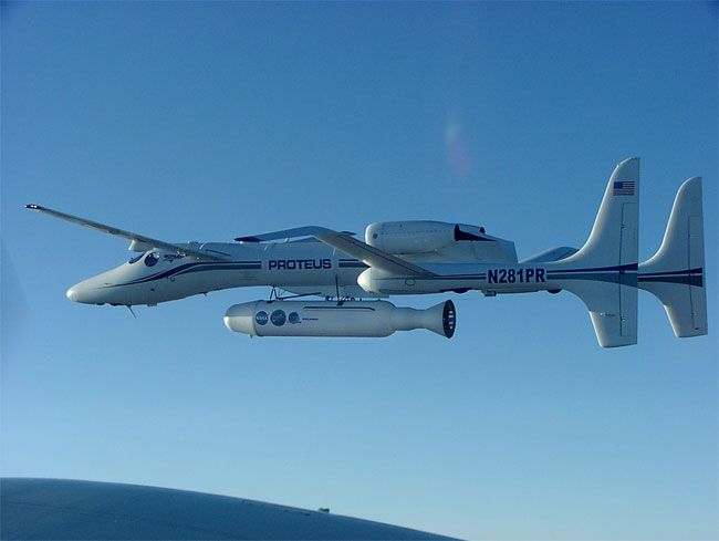 t/Space Tests Air-Launch Passenger-Carrying Rocket Concept | Space