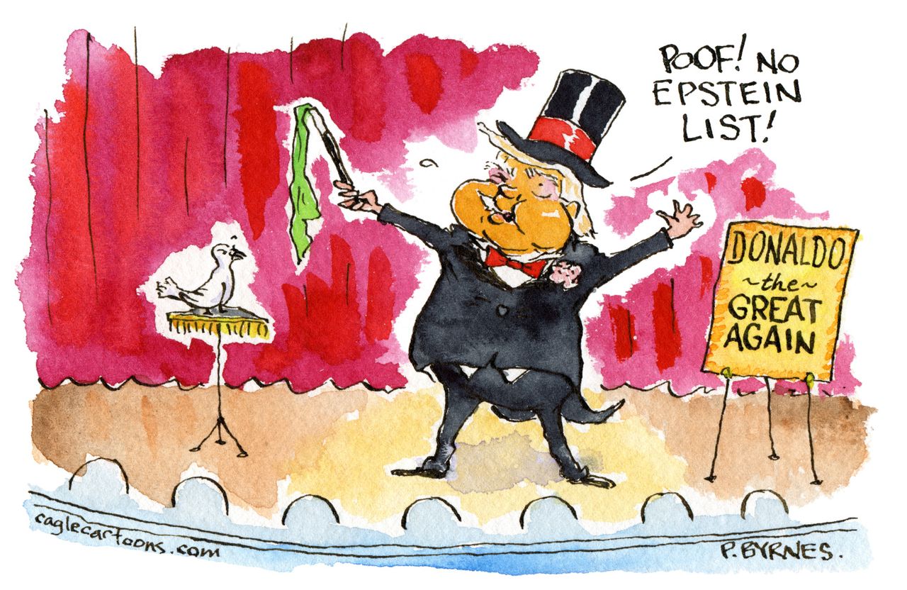 5 unusually elusive cartoons about the Epstein files | The Week