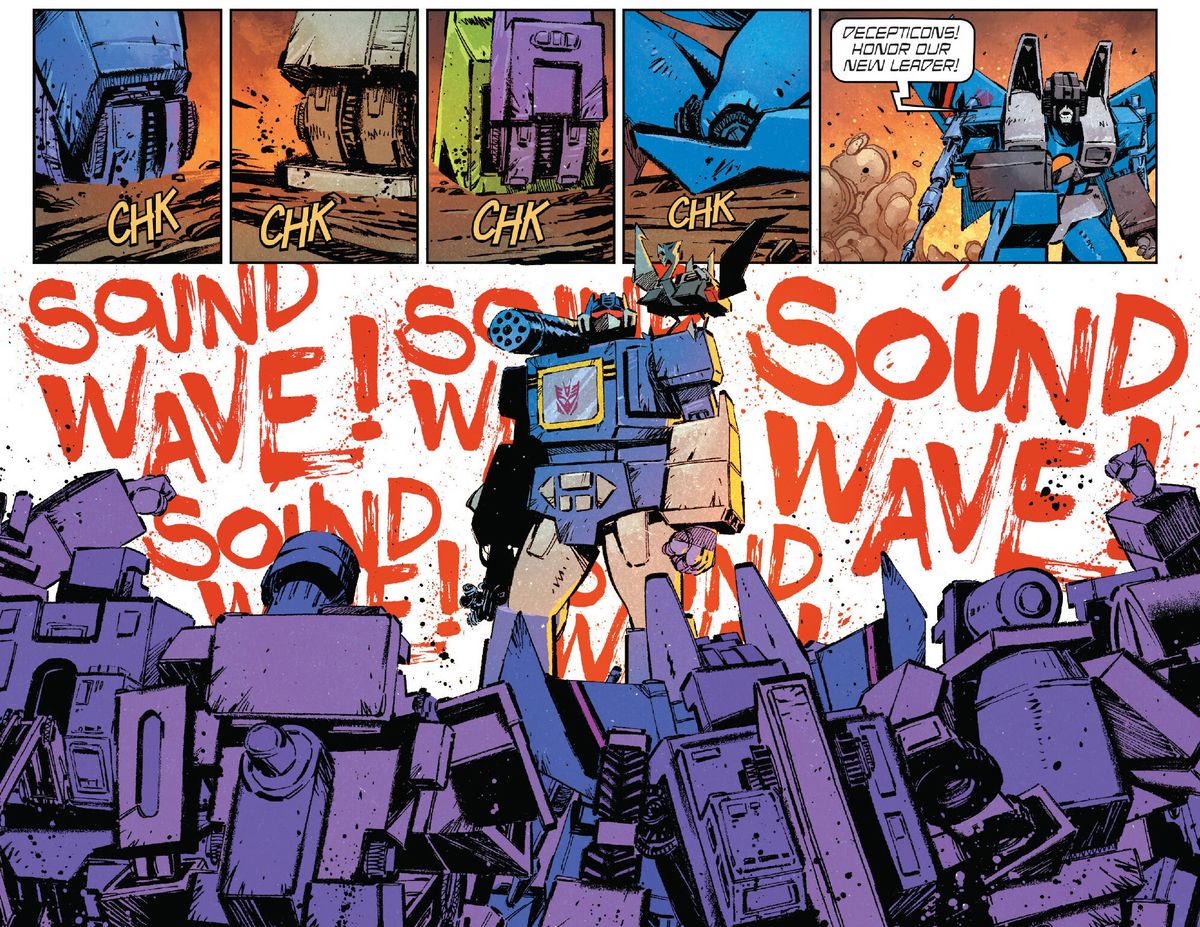 Transformers #7 packs in the cameos as Starscream and Soundwave go to ...