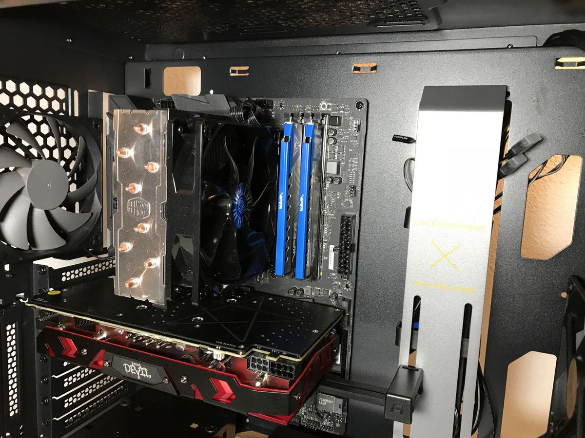 Antec P110 Luce Hardware Installation & Test Configuration