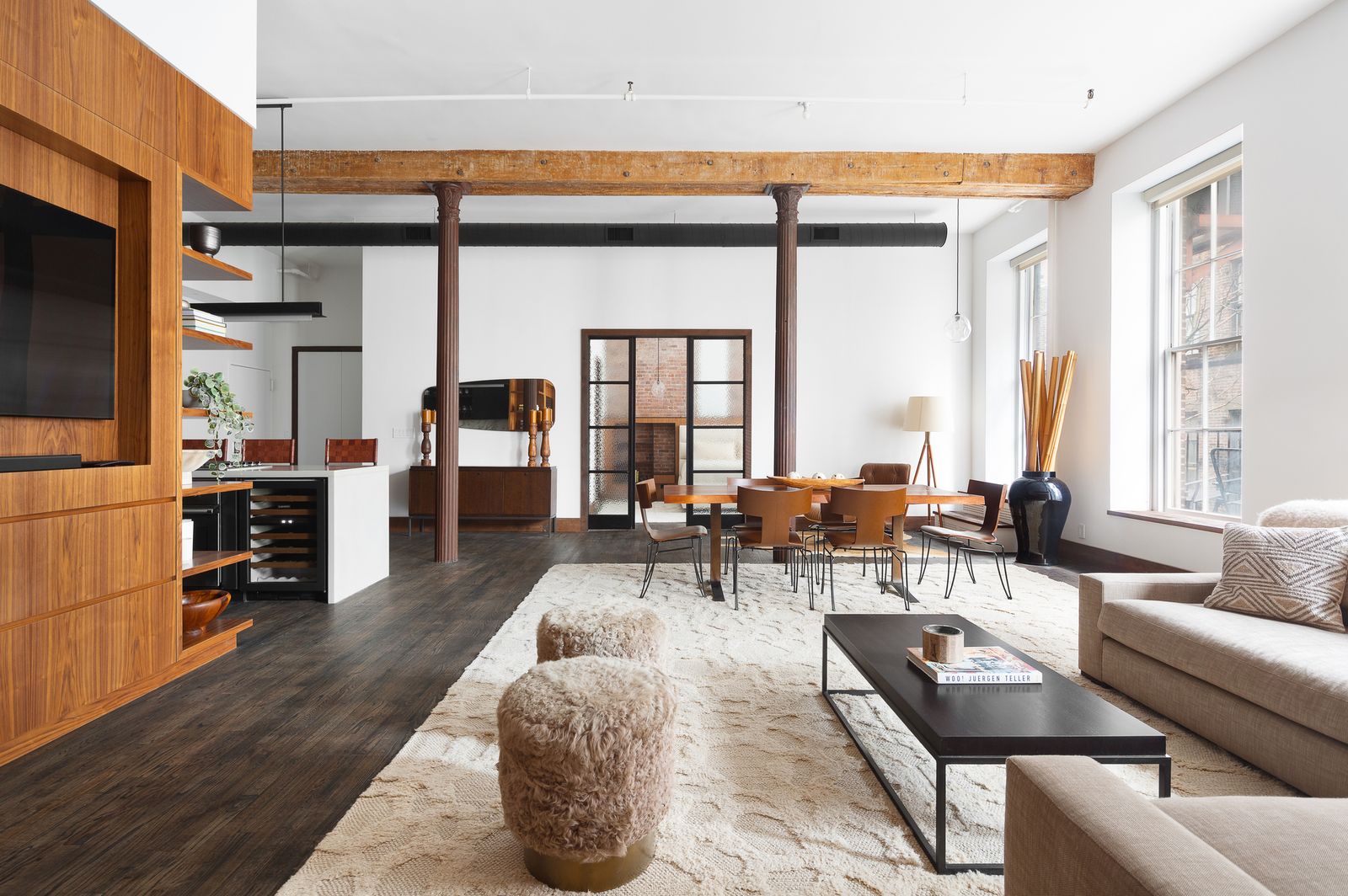 How do you coordinate lighting in an open floor plan? | Livingetc