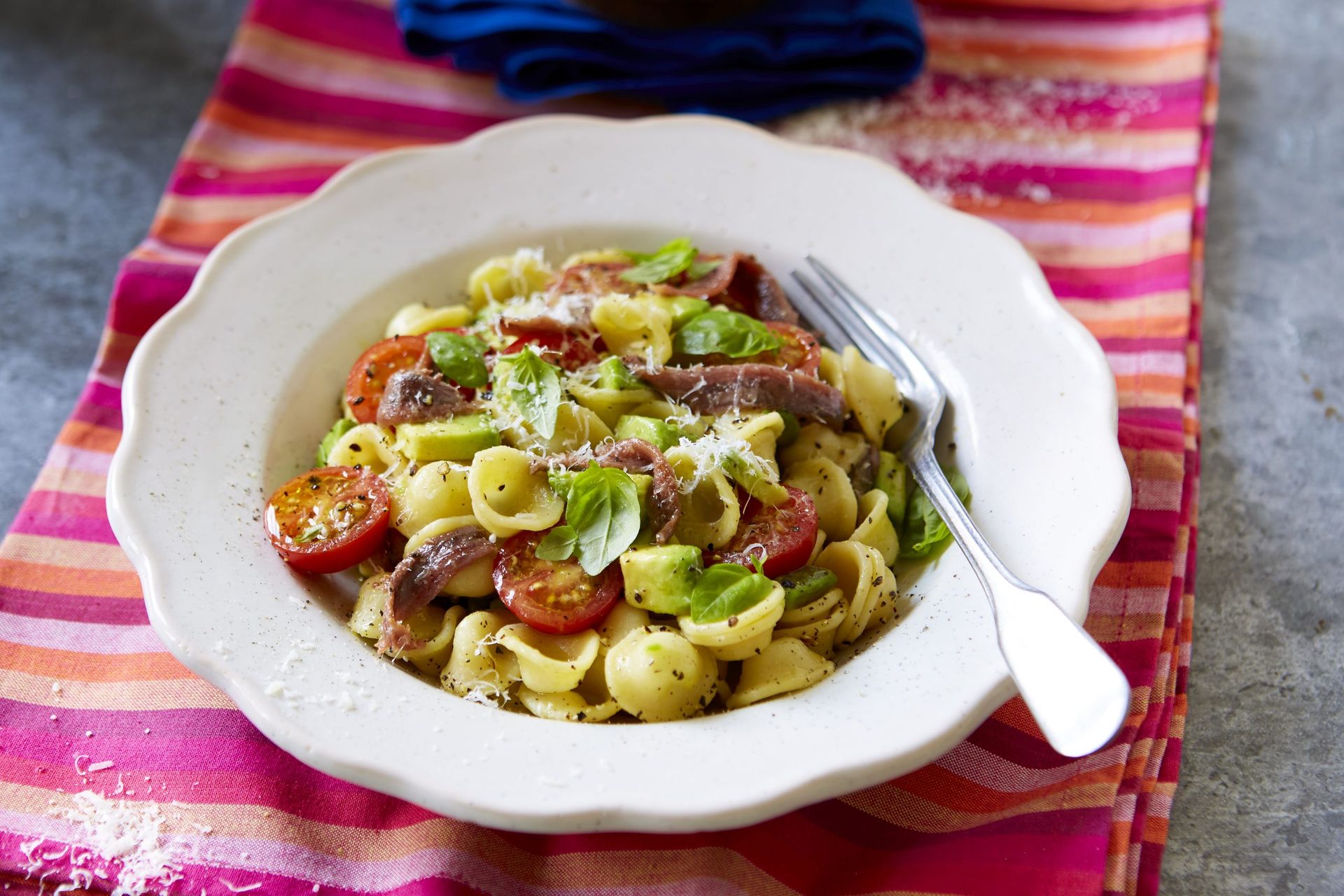Anchovy Pasta with Avocado | Main course Recipes | Woman & Home