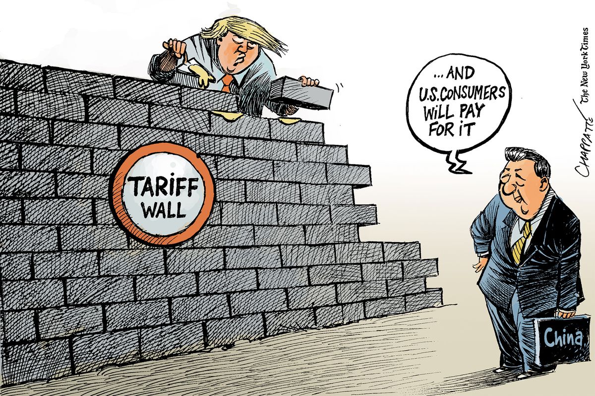 U.S. China Trump Xi Jinping tariffs Trade War | The Week