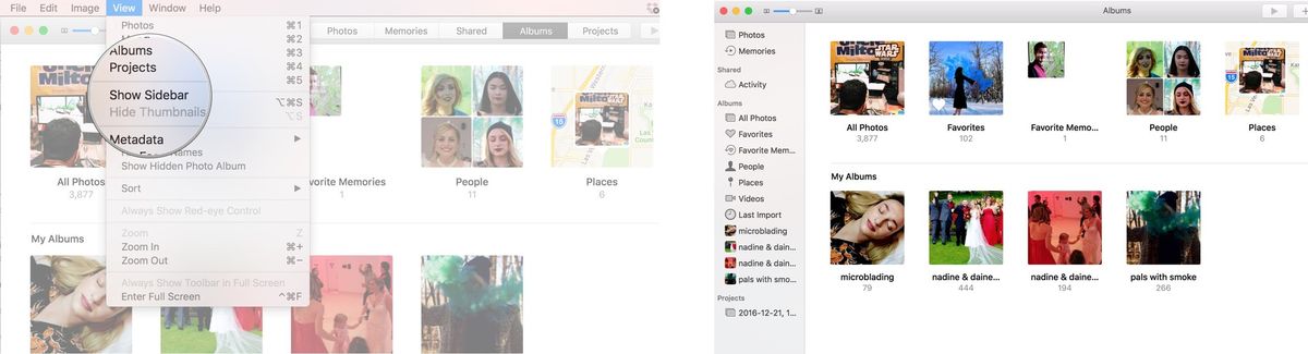 How to use albums and libraries in Photos for Mac | iMore