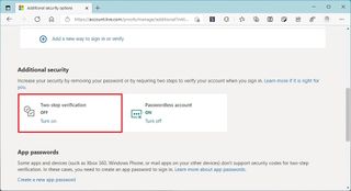 How to set up two-factor authentication (2FA) on a Microsoft account ...