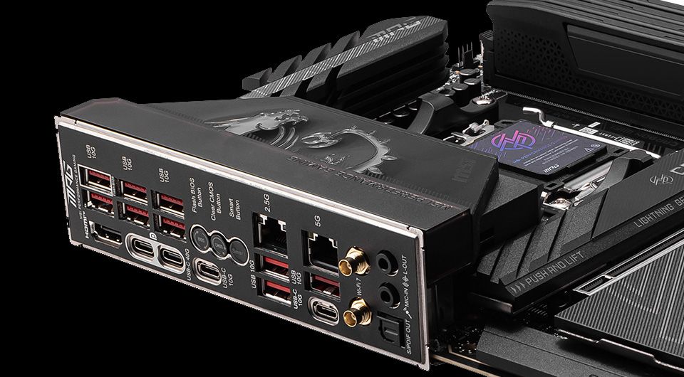 MEG X870E Godlike spearheads MSI's X870 army — included expansion card ...