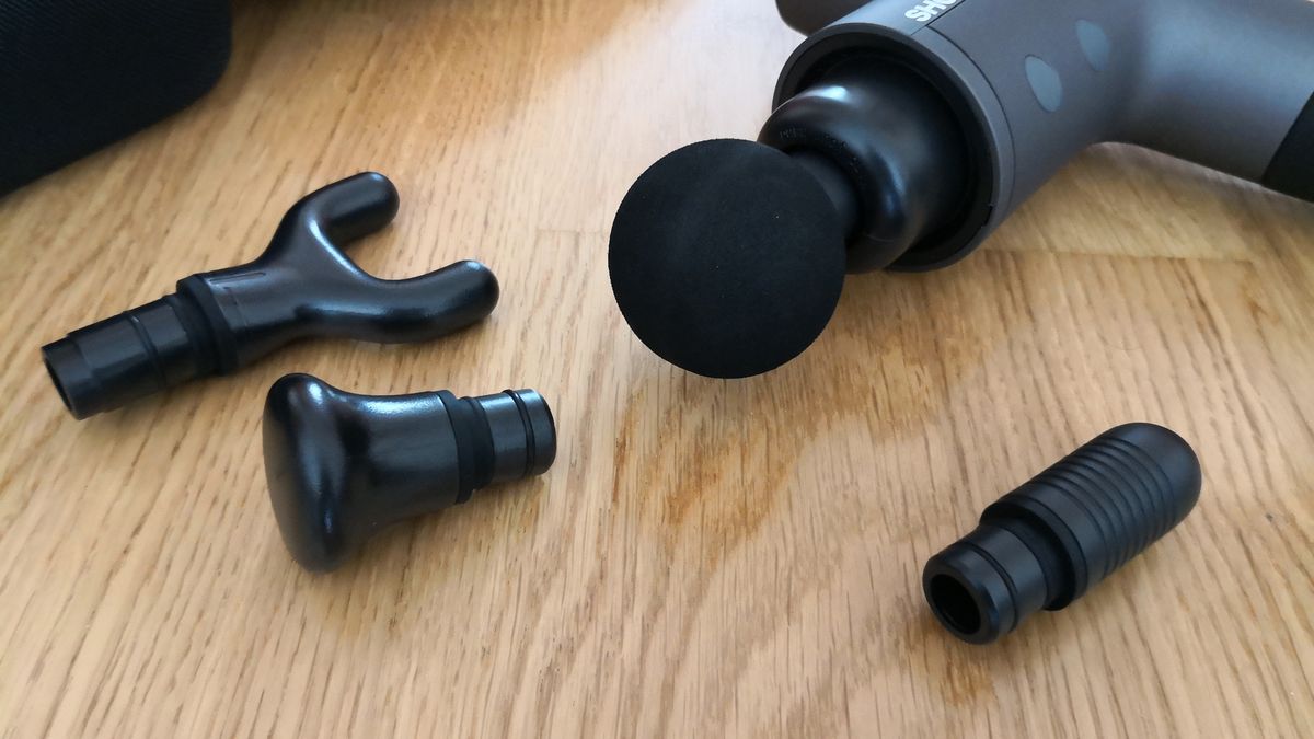 Shavron Vibration Massage Gun review | TechRadar