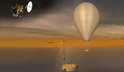 Nuclear-Powered Robot Ship Could Sail Seas of Titan | Space