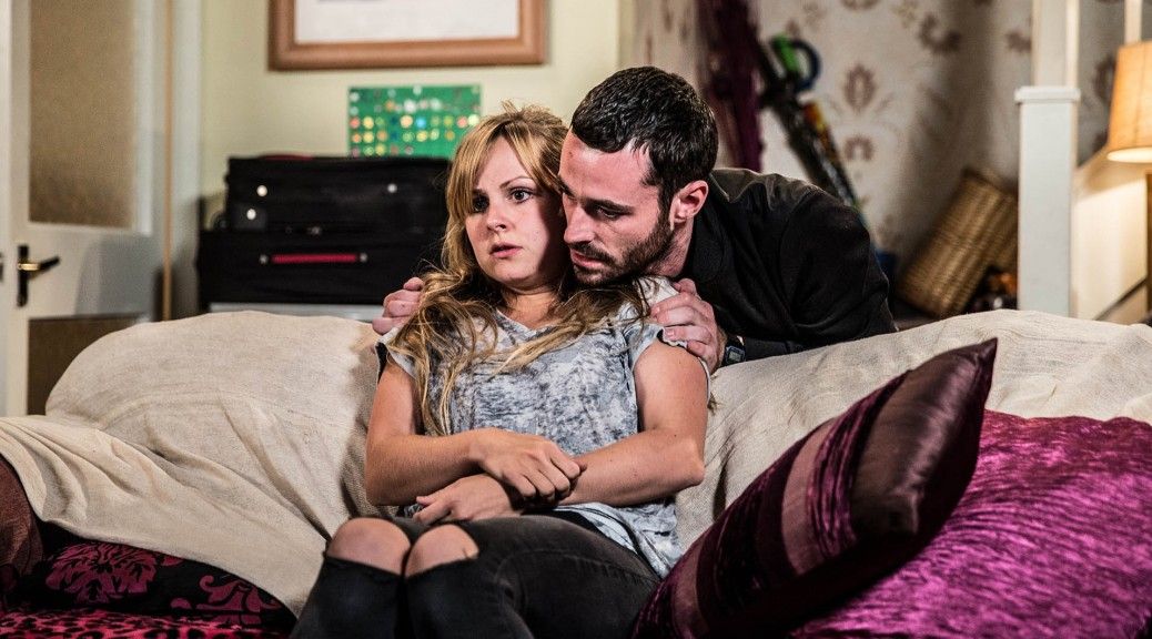 FIRST LOOK: Sean Ward and Tina O'Brien rehearse fight scenes for Corrie ...