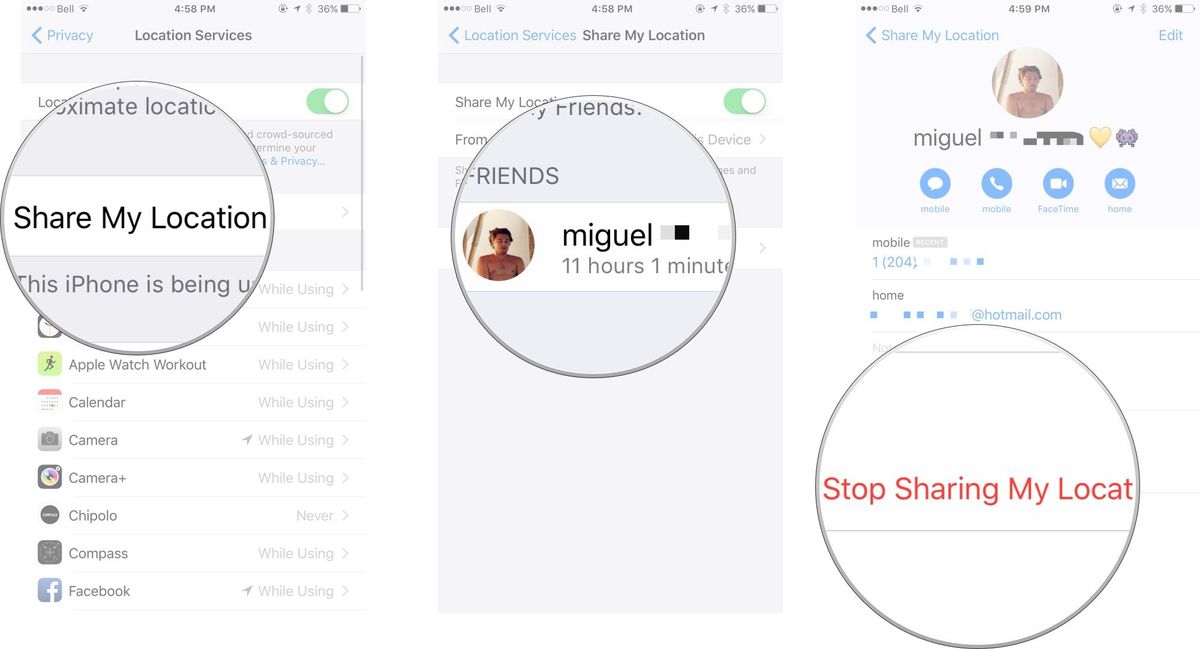 How to share your current location with friends and family | iMore