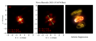 Astronomers capture close-up images of nova explosions on 2 dead stars ...