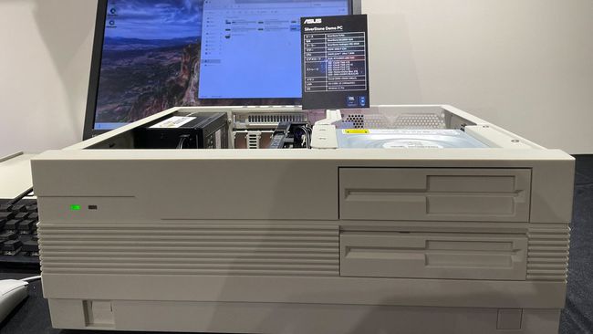 Retro beige PC case goes from April Fools' joke to retail — SilverStone ...