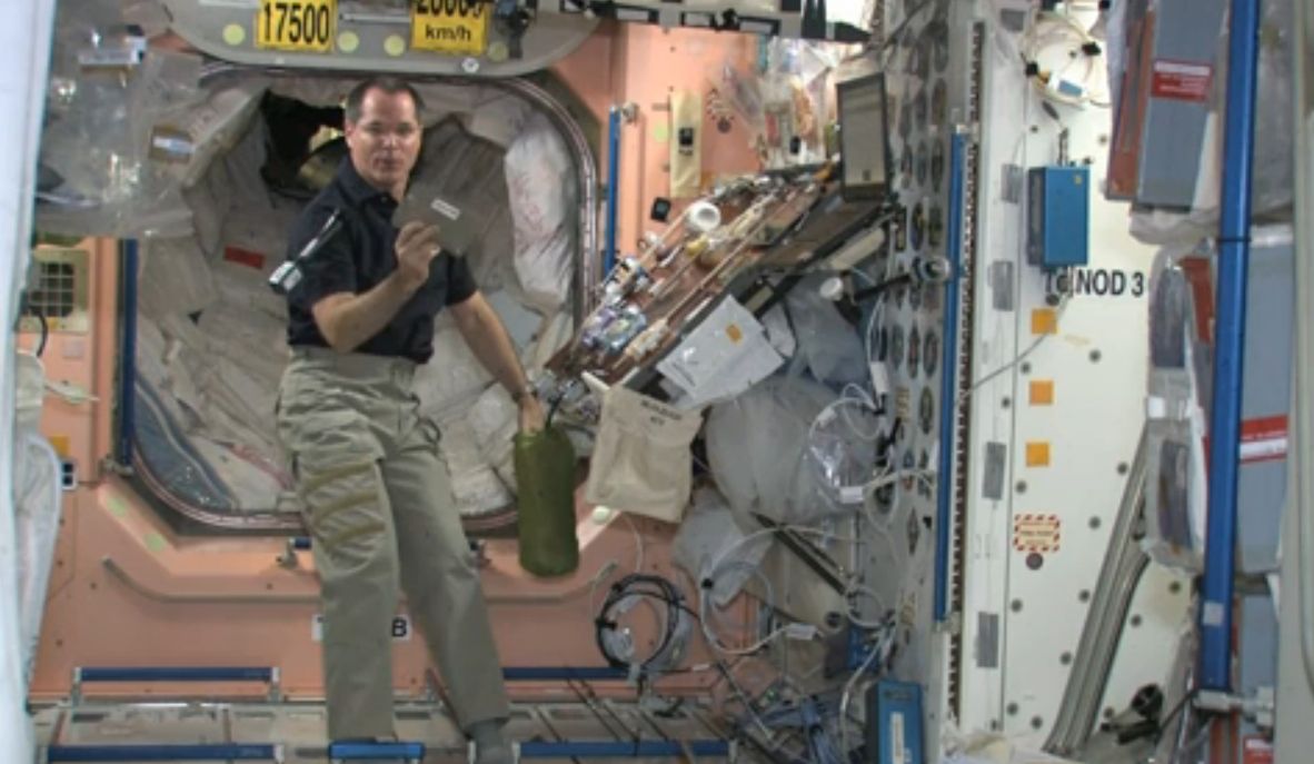 NASA Astronaut Celebrates Thanksgiving in Space | Space
