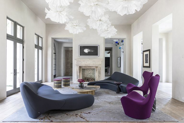 Luxe home decor ideas from a high end Houston house | Livingetc