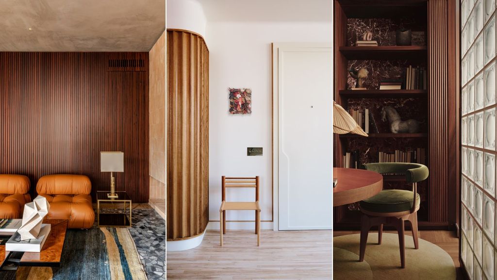 Tambour paneling simple trick interior designers love for elevating ...