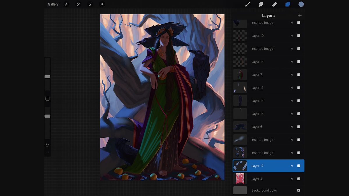 How to draw a dramatic figure in Procreate | Creative Bloq