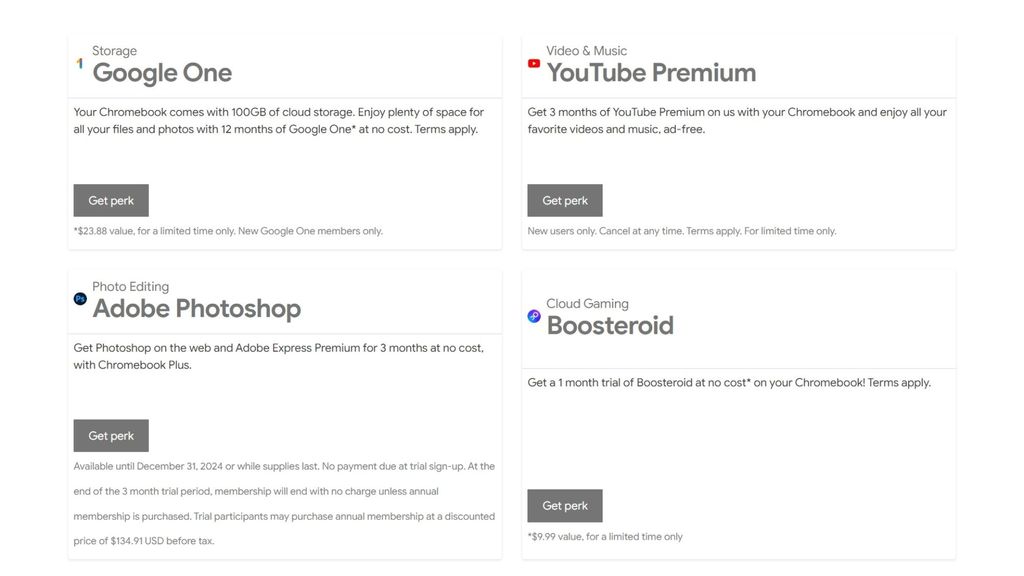 Your Chromebook comes with tons of free perks — here's how to redeem ...