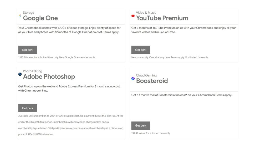 Your Chromebook comes with tons of free perks — here's how to redeem ...